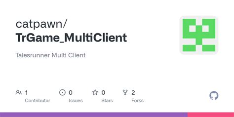 Github Catpawntrgamemulticlient Talesrunner Multi Client
