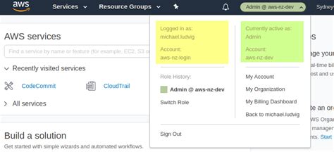 Using Cross Account Access Aws Console Aws Nz