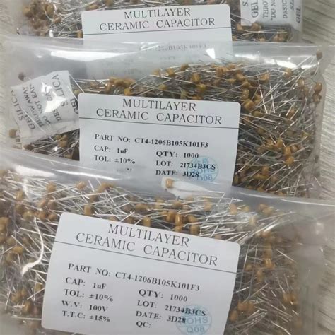 50vdc Smd Monolithic Ceramic Capacitor For And Efficiency