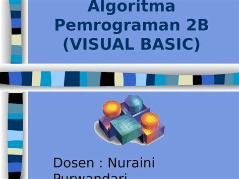 Ppt Algoritma Pemrograman 2b Visual Basic Dokumentips