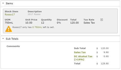 vinsight documentation setting up value based taxes vinsight