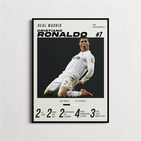 Ronaldo 7 Print Print In A Box