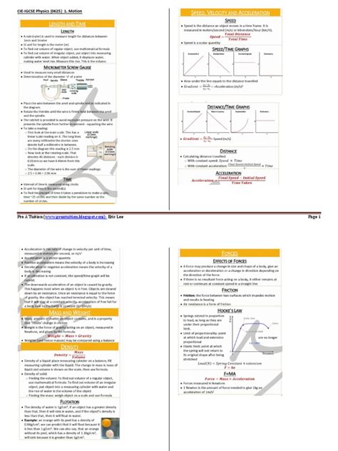 Chapter 1 Igcse Physics Pdf