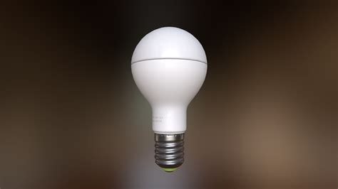 3d Led Lightbulb Model Turbosquid 1988358
