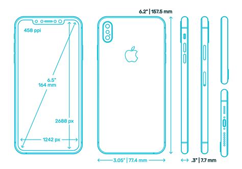 Apple Iphones Dimensions And Drawings
