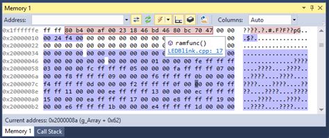 The New Advanced Memory Window In VisualGDB 5 2 Sysprogs