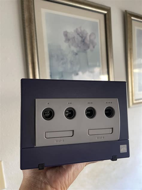 First Gamecube That I Cosmetically Restored By Myself Back To Close To Pristine Condition R