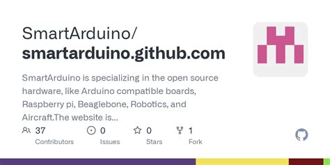 Github Smartarduino Smartarduino Github Smartarduino Is Specializing In The Open Source