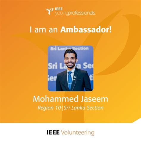Mohammed Jaseem On Linkedin Ieee Volunteering Youngprofessionals Professionalgrowth Impact