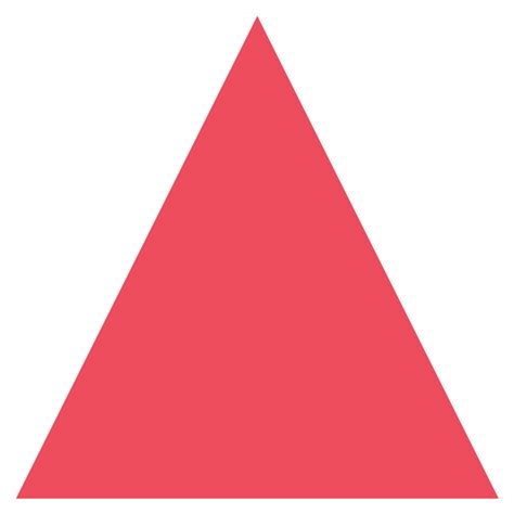 Red Triangle Pointed Up Vector Svg Icon Svg Repo