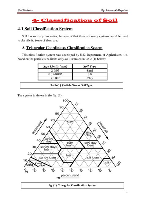 Pdf 4 Classification Of Soil Pdf 4 Classification Of Soil