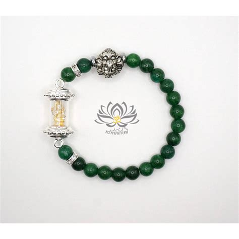 พระแม่ลักษมี รวมความมงคลคู่พระพิฆเนศ สีเงิน หยกจักรพรรดิ ขจัดอุปสรรค โภคทรัพย์บริบูรณ์