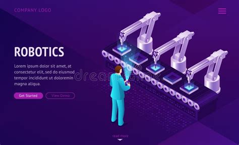 Smart Factory Robotics Stock Illustrations 1 892 Smart Factory Robotics Stock Illustrations