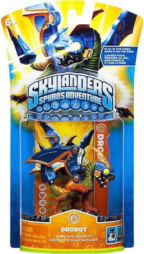 Skylanders Spyros Adventure Drobot Figure Pack Activision Toywiz