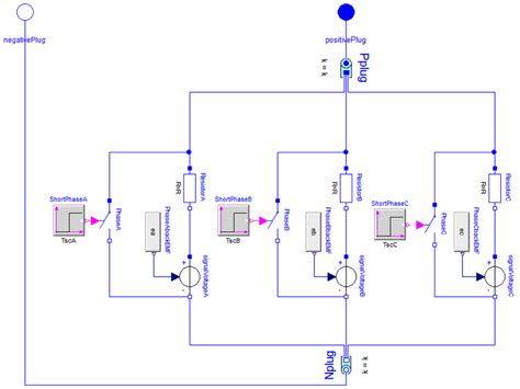 Modelica Diagram Layer Of The Model Shortcircuit Included In The Download Scientific Diagram