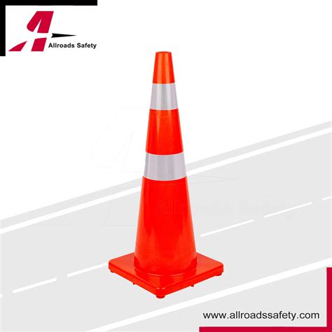 36 Traffic Safety Warning Cone For Construction And Work Zone 90cm Pvc