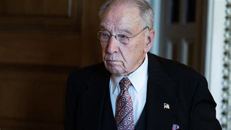 Senator Chuck Grassley Underscores Political Implications Of Fbis Handling Of Clinton Email