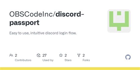 Github Obscodeincdiscord Passport Easy To Use Intuitive Discord