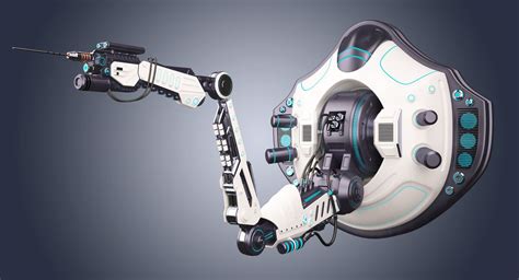 로봇 팔 02 세트 3d 모델 189 Fbx Max Obj Free3d