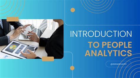 Introduction To People Analytics Strategy Metrics And Technology