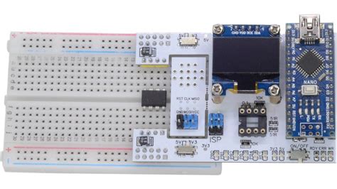 Attiny Flasher Breadboard Flashing Tool For The Atmel Attiny Electronics Lab