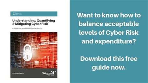 Understanding Quantifying And Mitigating Cyber Risk