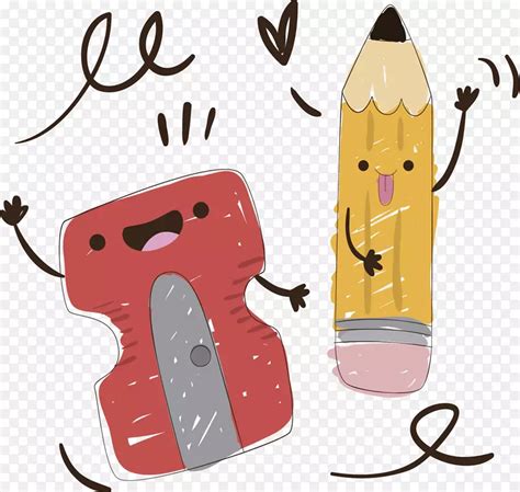 卡通手绘铅笔卷笔刀png图片素材下载 图片编号7274809 Png素材网