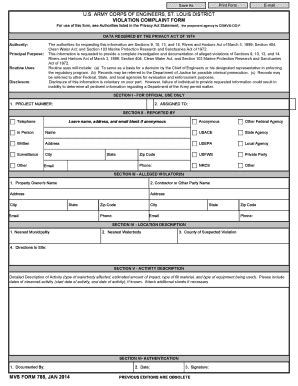 Fillable Online Mvs Usace Army MVS Form Mvs Usace Army Fax Email Print PdfFiller