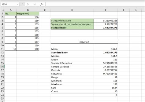 How To Calculate Standard Error In Excel Spreadcheaters
