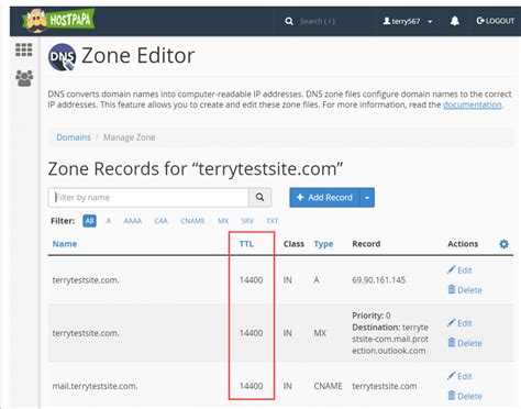 How To Lower Time To Live Ttl In Cpanel