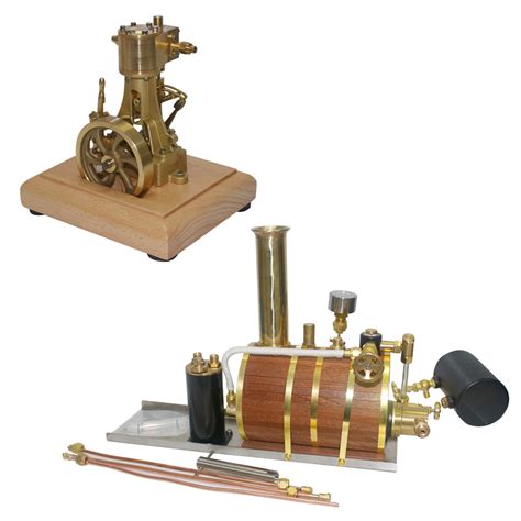 1 85cc Reciprocating Steam Engine Model With 200ml Steam Boiler Enginediy