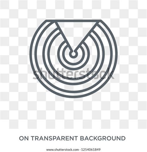 Radar Detection Icon Trendy Flat Vector Stock Vector Royalty Free 1254061849 Shutterstock