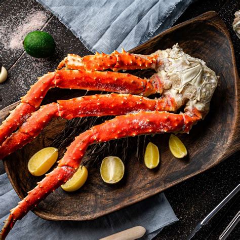 Alaskan King Crab Sections Wild Caught 1kg Caught Online