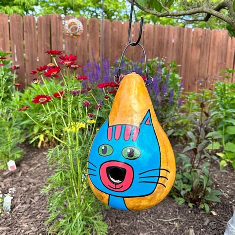 Gourd Birdhouse Etsy
