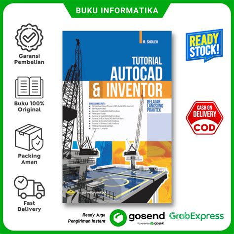 Autocad And Inventor Tutorial Book Learning Directly And Practice Shopee Malaysia