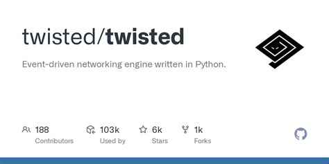 github twisted twisted event driven networking engine written in python
