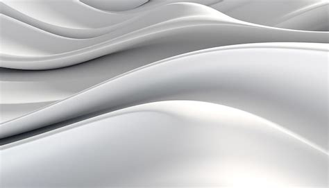Premium Ai Image Photo Abstract Of White Lines Background Minimal Dynamic Shape 3d Rendering