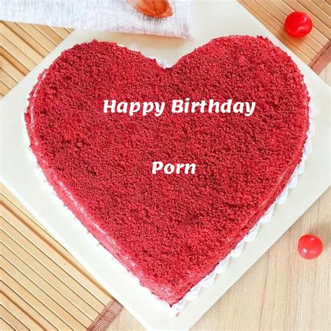 Benevolent Red Velvet Birthday Cake For Porn