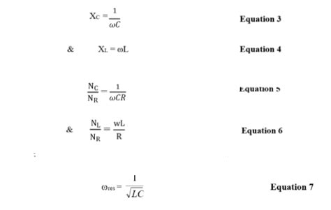 1 Using Equation 7 Calculate The Resonant Angular Chegg