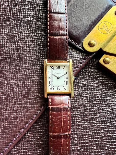 Cartier Tank Women S Fashion Watches Accessories Watches On Carousell