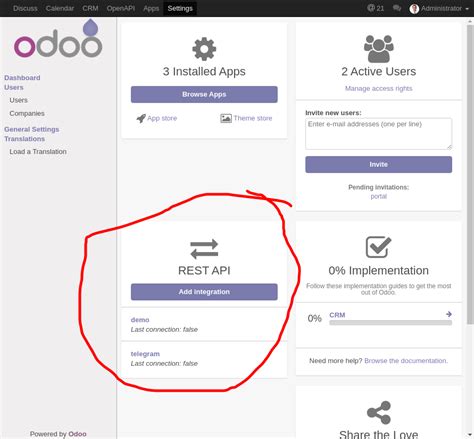 Openapi User With Admin Rights But Without OpenAPI Access Cannot Open Settings Menut Issue