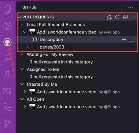 Creating And Merging Pull Requests In Vs Code