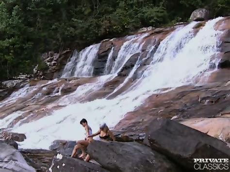 Lesbian Sex By A Waterfall Eporner