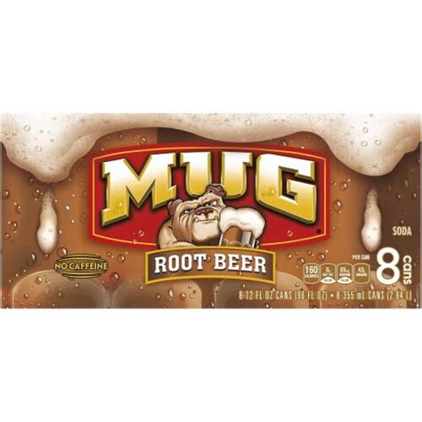 Mug Root Beer 8 Cans 12 Fl Oz Harris Teeter