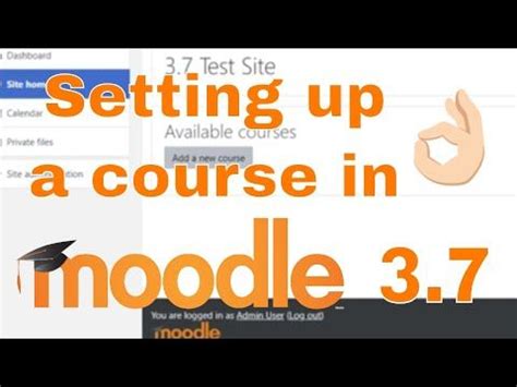 Creating A Moodle Course In Moodle Special Education Education Courses