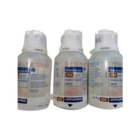 omnipaque solution packaging size 300 ml packaging type plastic