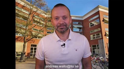 Andreas Wallo På Linkedin Doktorandtjänst Vid Liu
