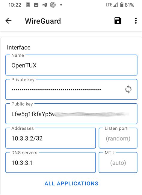 wireguard on android devices opentux