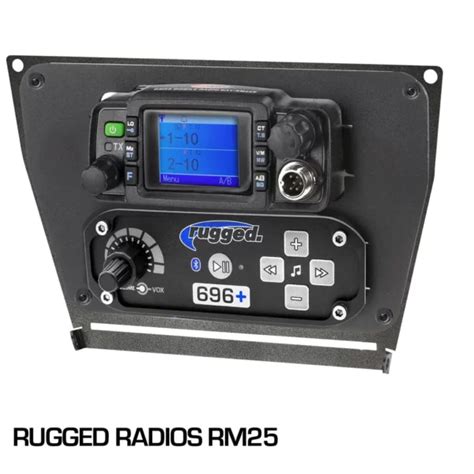 Polaris Rzr Pro Xp Rzr Turbo R And Rzr Pro R Dash Mount Radio And Intercom Utv Dr