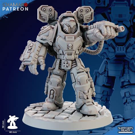 3d Printable Devastator With Hand Flamer By Ghamak